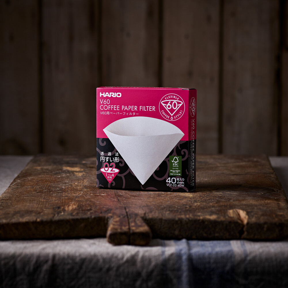 Hario V60 Filter Papers - Size 02 | Freshly Roasted Specialty Coffee ...